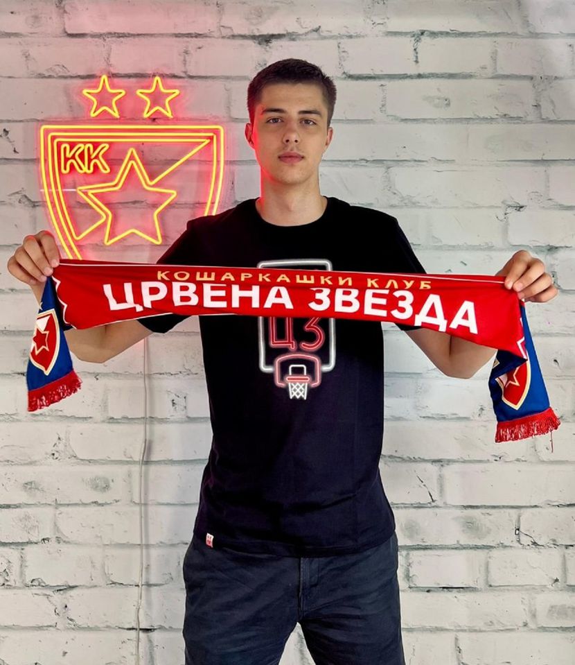 Ko su tri nova imena iz Crvene zvezde za Kup Radivoja Koraća? Andrej Kostić, Andrej Lučić ...