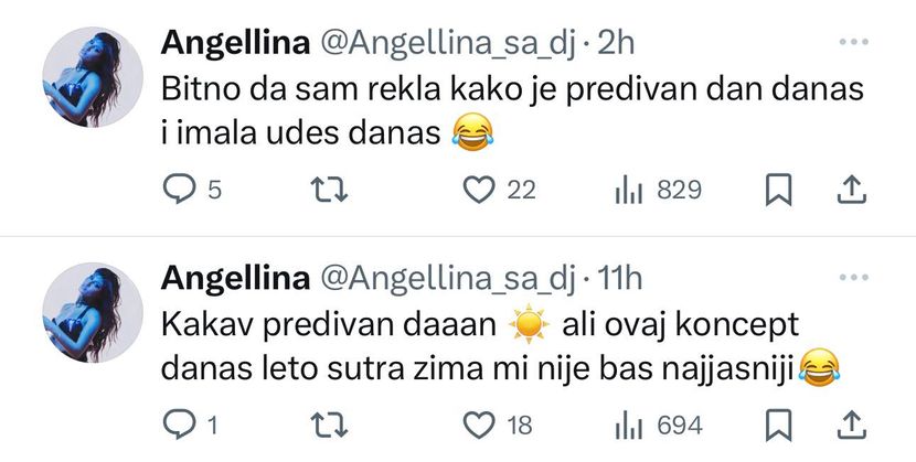 Pevačica Angelina imala udes - Telegraf.rs