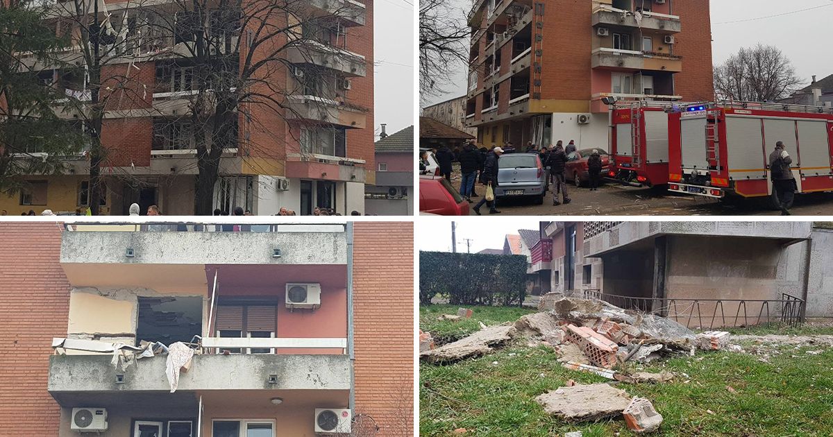 Prve slike eksplozije u Paraćinu: Plinska boca raznela stan na trećem spratu - Vesti - Telegraf.rs