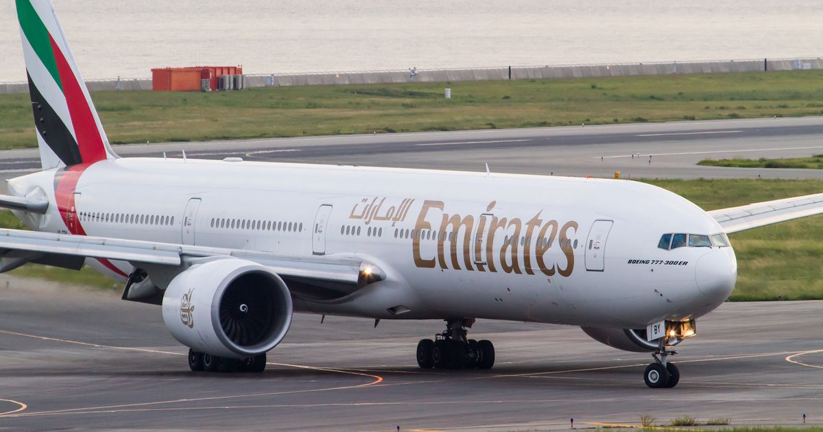 Dim iz Emiratesovog B777 na aerodromu u Čenaju - Aero Telegraf