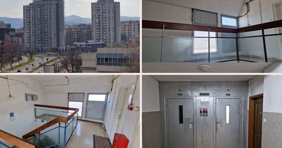 Ušli smo u zgradu horora u Novom Sadu: Odavde su skočili Lav i Martina ...