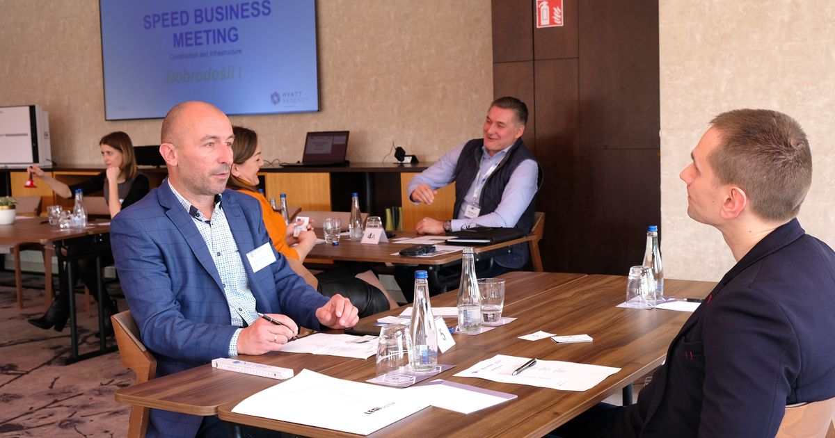 Sektorski brzi sastanci za unapređenje saradnje: tri poslovne ...