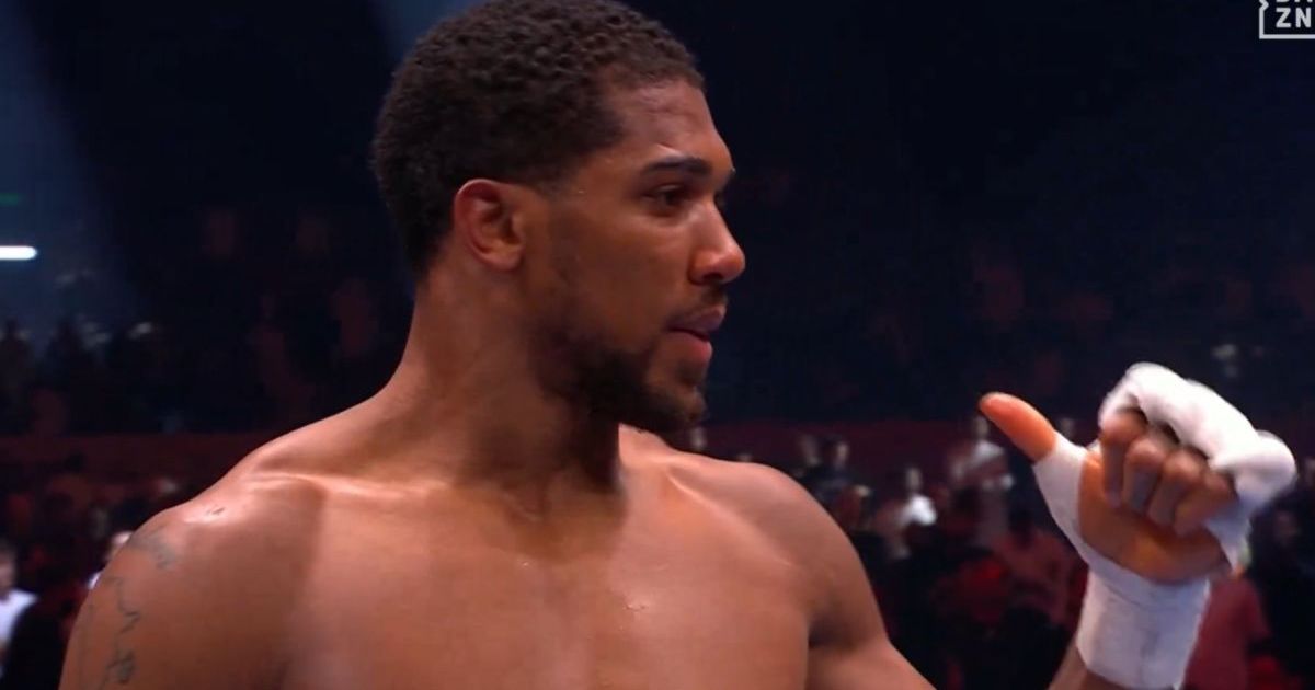 Džošua pokazao veliko srce pobednika: Nokautirao Enganua pa mu poslao ...