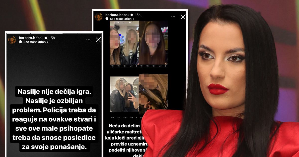 Barbara objavila slike tinejdžerki koje su zlostavljale devojčicu u ...