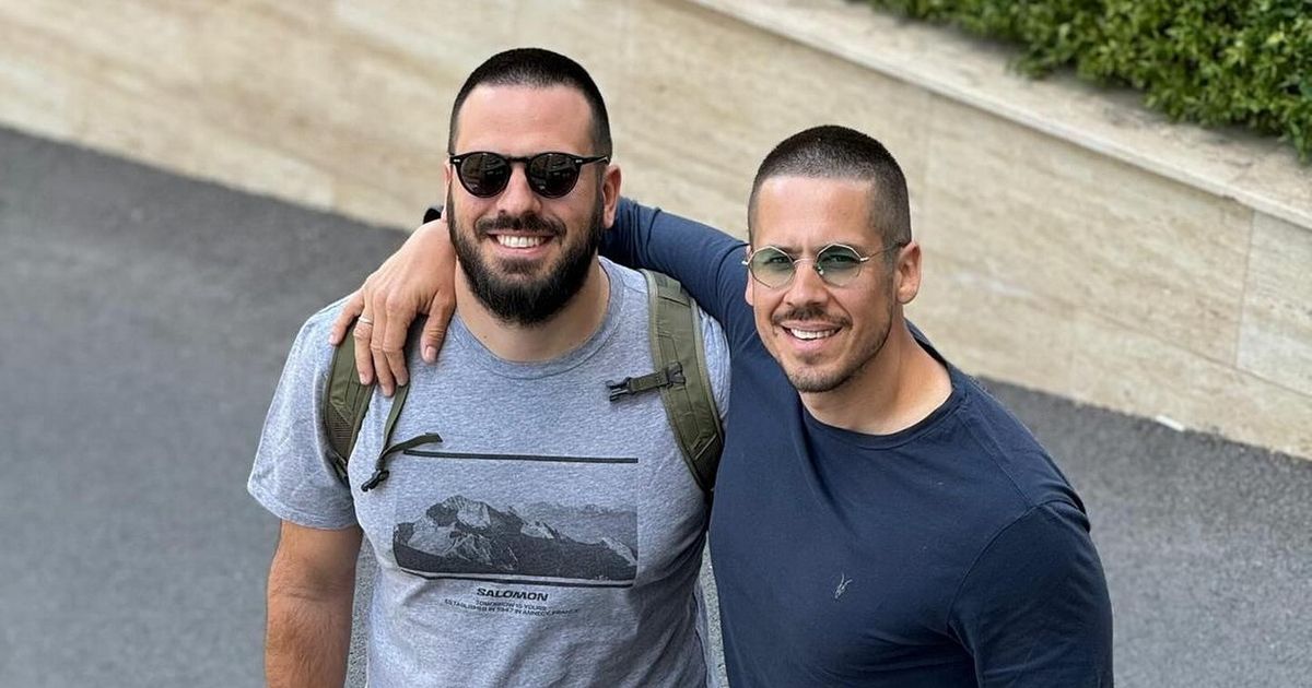 "Baćko moj": Nikola Rokvić čestitao rođendan mlađem bratu Marku, jedan ...