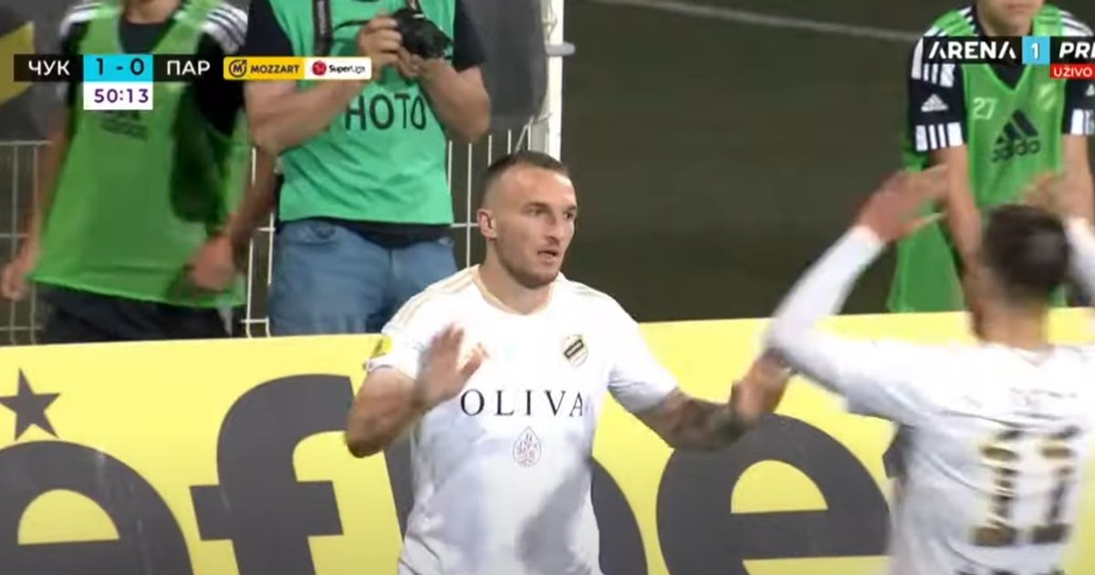 Ovako je Čukarički posle sjajne akcije duplirao prednost protiv ... Ovako je Čukarički posle sjajne akcije duplirao prednost protiv ...