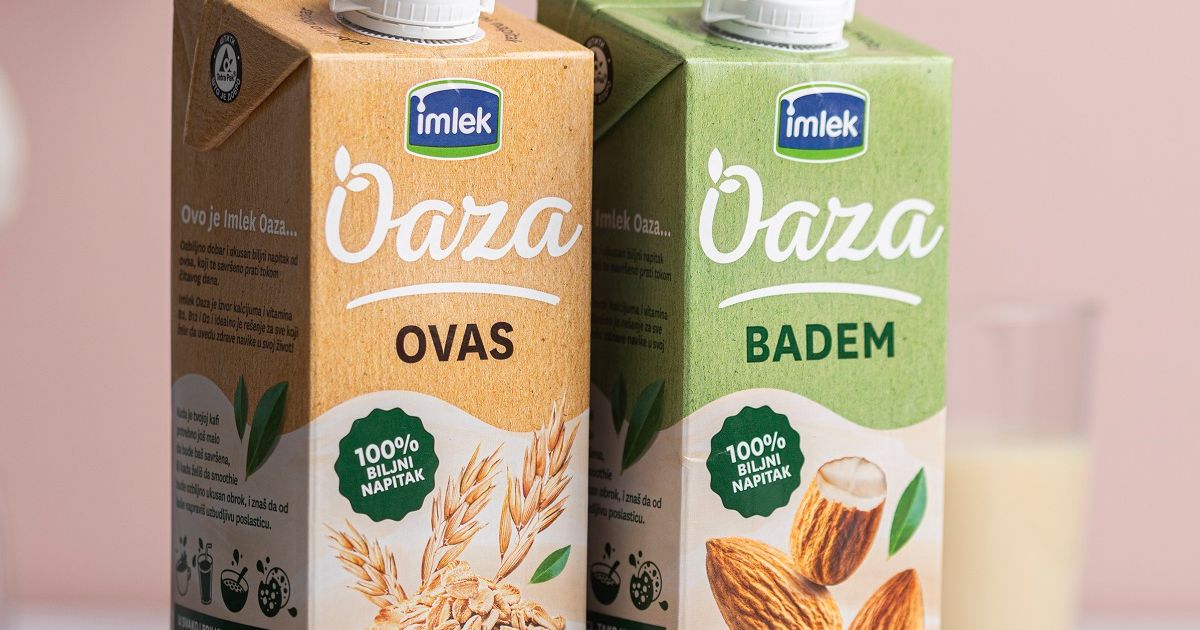 Imlek Oaza – ozbiljno dobar biljni napitak koji te savršeno prati tokom celog dana - Plantbased ...