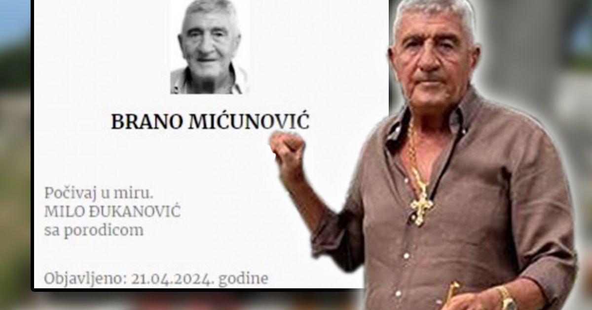 Čitulje za Brana Mićunovića objavljene na 37 strana - Vesti - Telegraf.rs