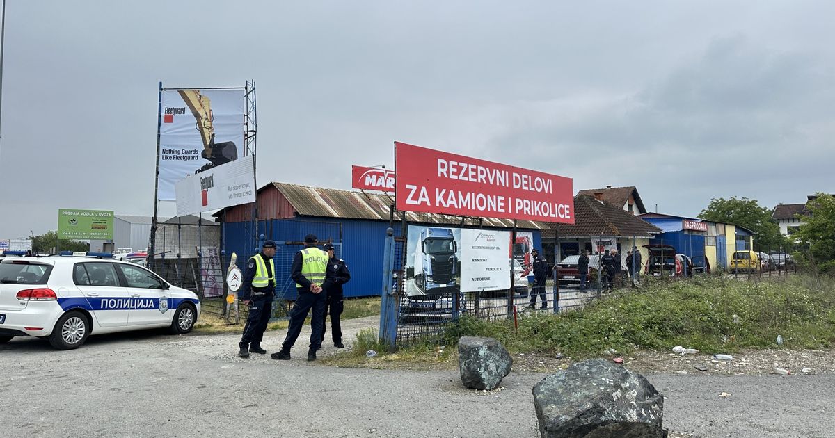 Prvi snimak sa mesta ubistva u Čačku: Napadač u bekstvu, ubijeni ima dosije, njegovim ...