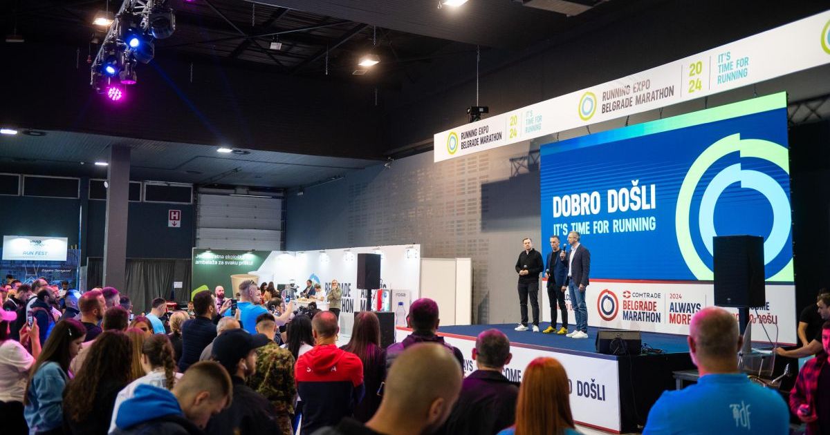 Na Sajmu otvoren EXPO Comtrade Beogradskog maratona - Telegraf.rs