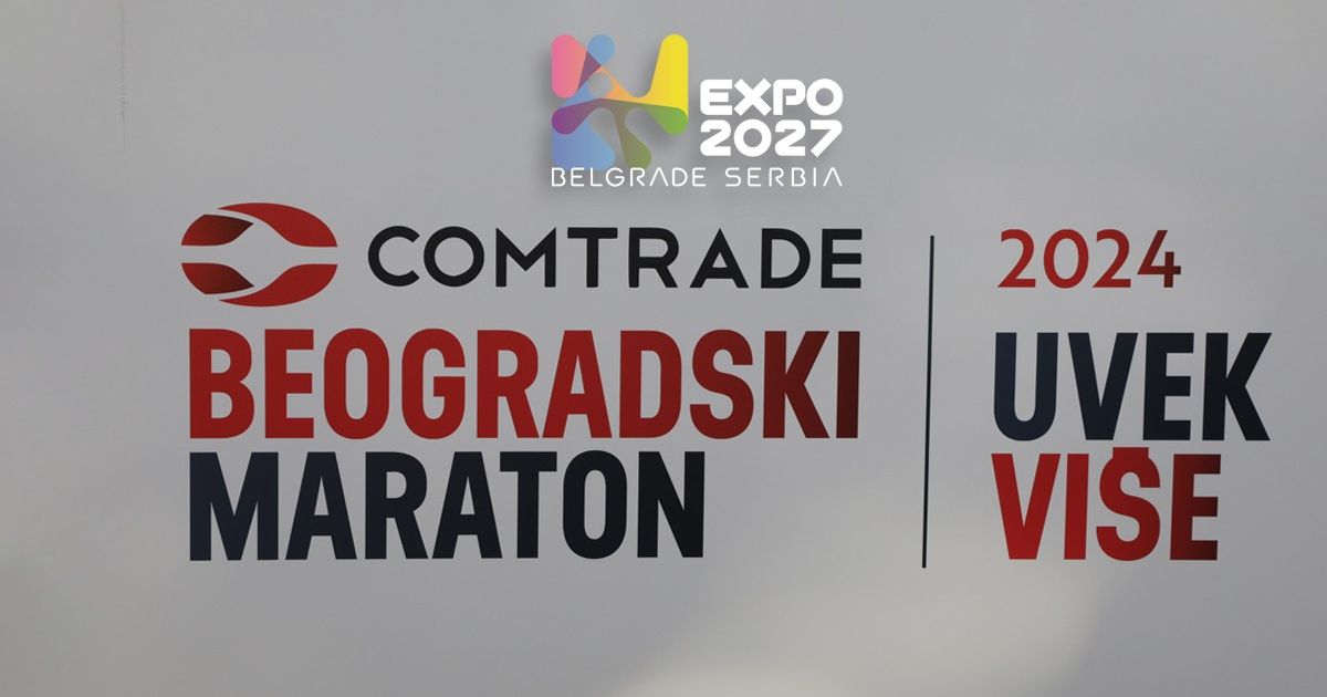 EXPO 2027. podržava BG maraton i zajedno promovišu značaj sporta i igre ...