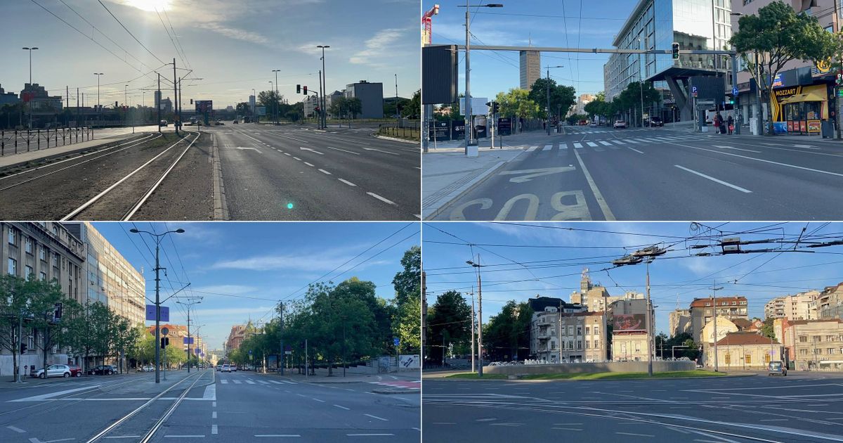 Puste ulice prestonice pretvorile Beograd u grad duhova za Prvi maj ...