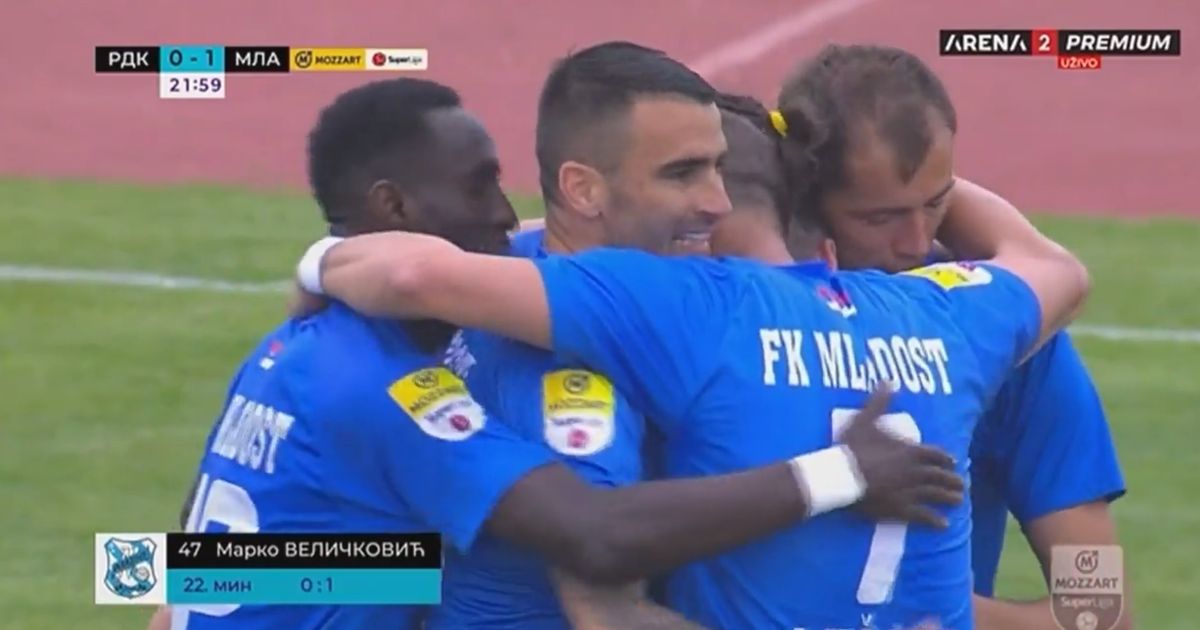 Pogledajte kako je Mladost za pet minuta šokirala Radnički u Kragujevcu ...