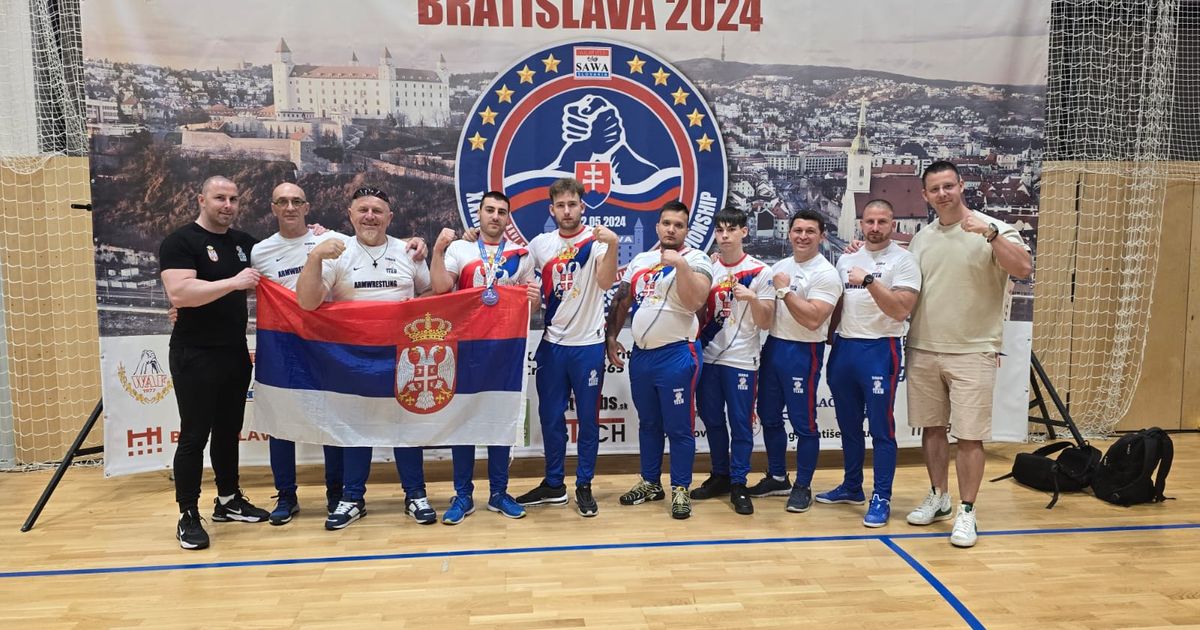Još dve medalje za Srbiju na Evropskom prvenstvu u obaranju ruku ...