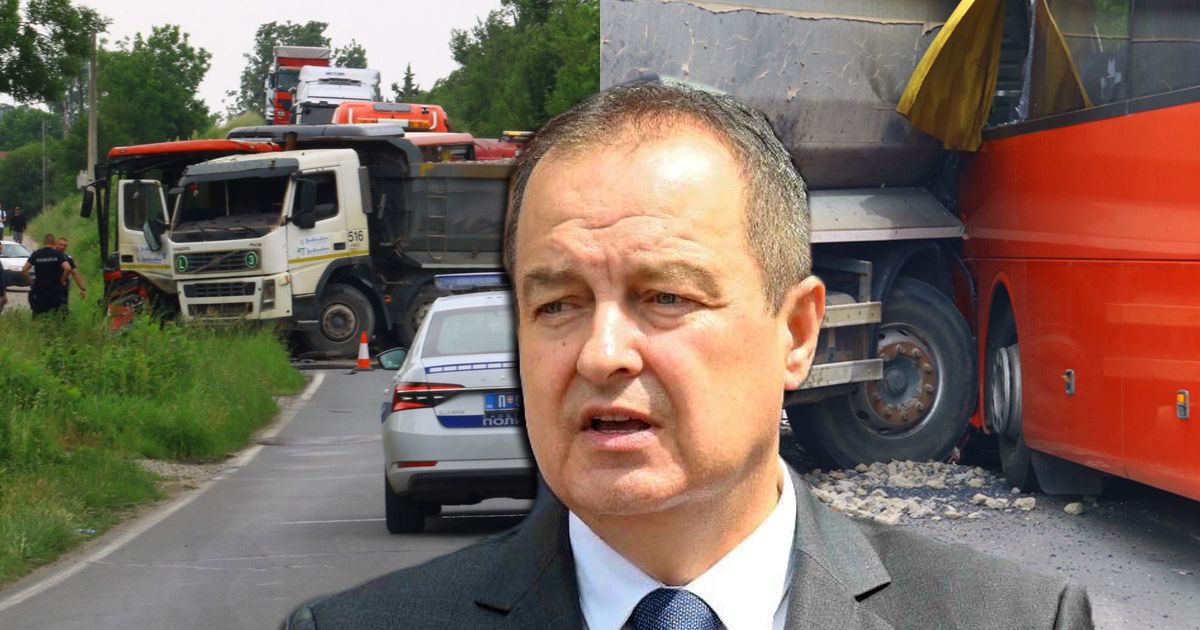Ministar Dačić: Vozač pobegao nakon izazivanja nesreće kod Obrenovca, priveden brzo - Vesti ...