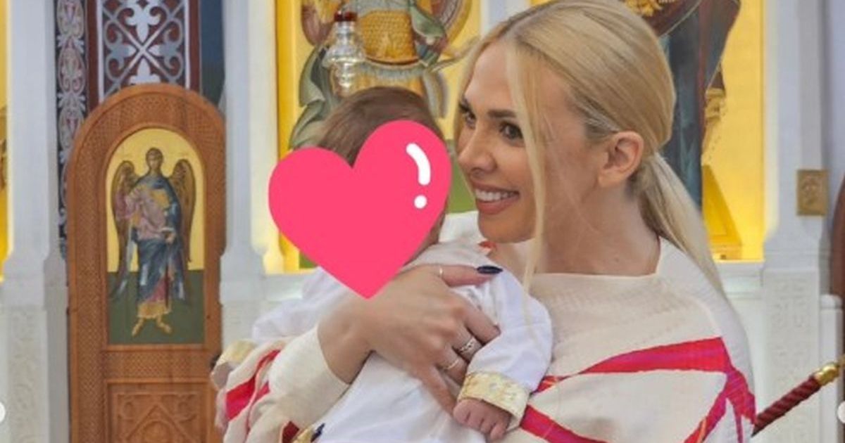 Steva Anđelković krstio ćerku, Milica Todorović ponosna kuma: Podelila ...