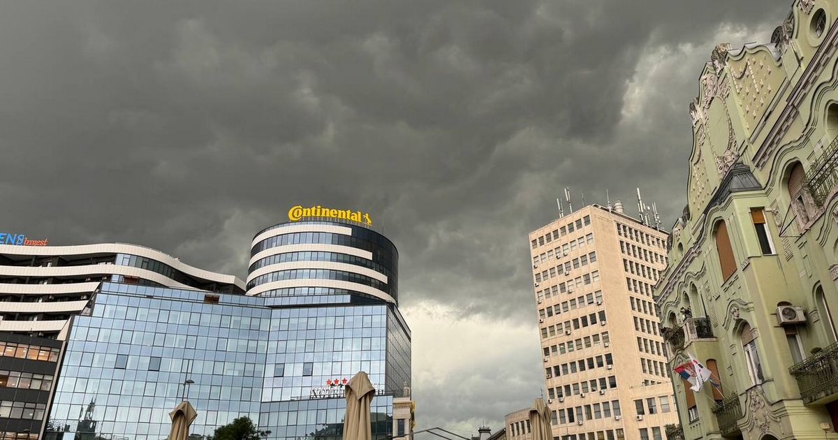 Oluja oborila semafor u Novom Sadu: Nevreme tek stiže, EVO kada će biti ...