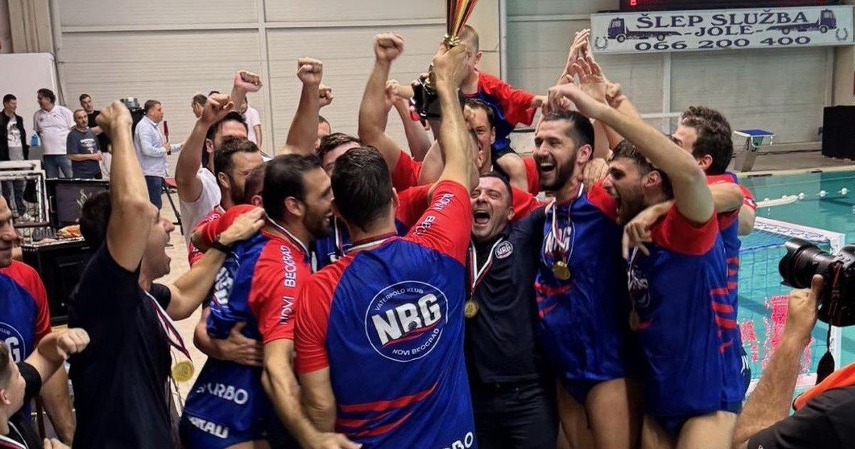 Vaterpolisti Novog Beograda "pregazili" Radnički i odbranili titulu prvaka Srbije - Telegraf.rs