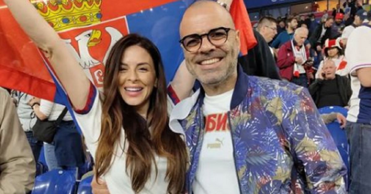 Ana Sević sa mužem bodrila Orlove! Oglasila se sa stadiona, na objavu ...