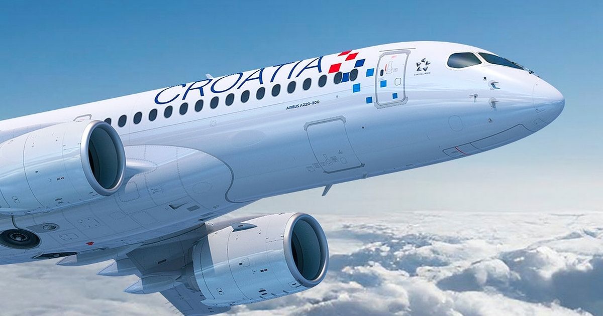Primećujete li razliku: Croatia Airlines predstavila novi vizuelni ...