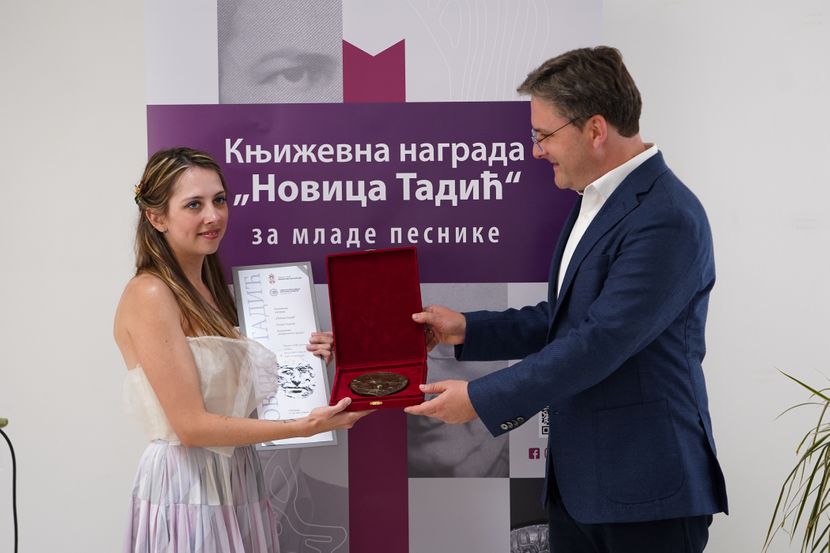 Tamara Radević laureat nagrade za mlade pesnike "Novica Tadić ...