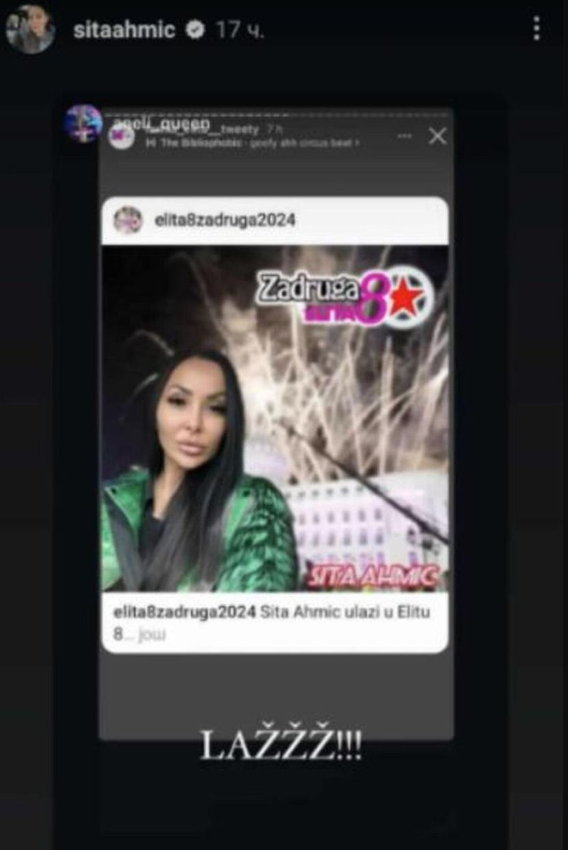 Sita Ahmić ulazi u Zadrugu 8? Evo šta Anelina sestra kaže na te tvrdnje - Telegraf.rs