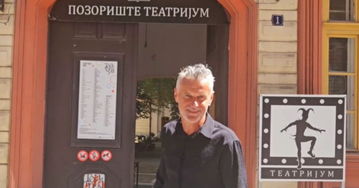 Džek Dimić u Teatrijumu: Monodrama "Oj, živote" sutra pred beogradskom ...