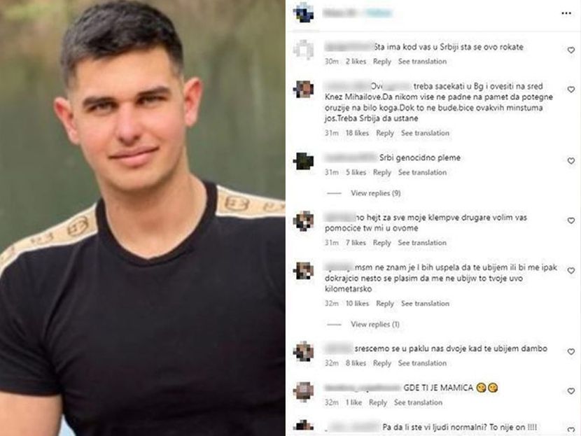 Uroš Blažić se javio na Instagramu u noći zla - Vesti - Telegraf.rs