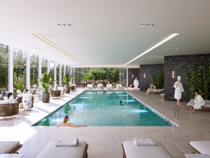 Vaša mirna luka sa bazenom, spa centrom i pogledom koji oduzima dah ...