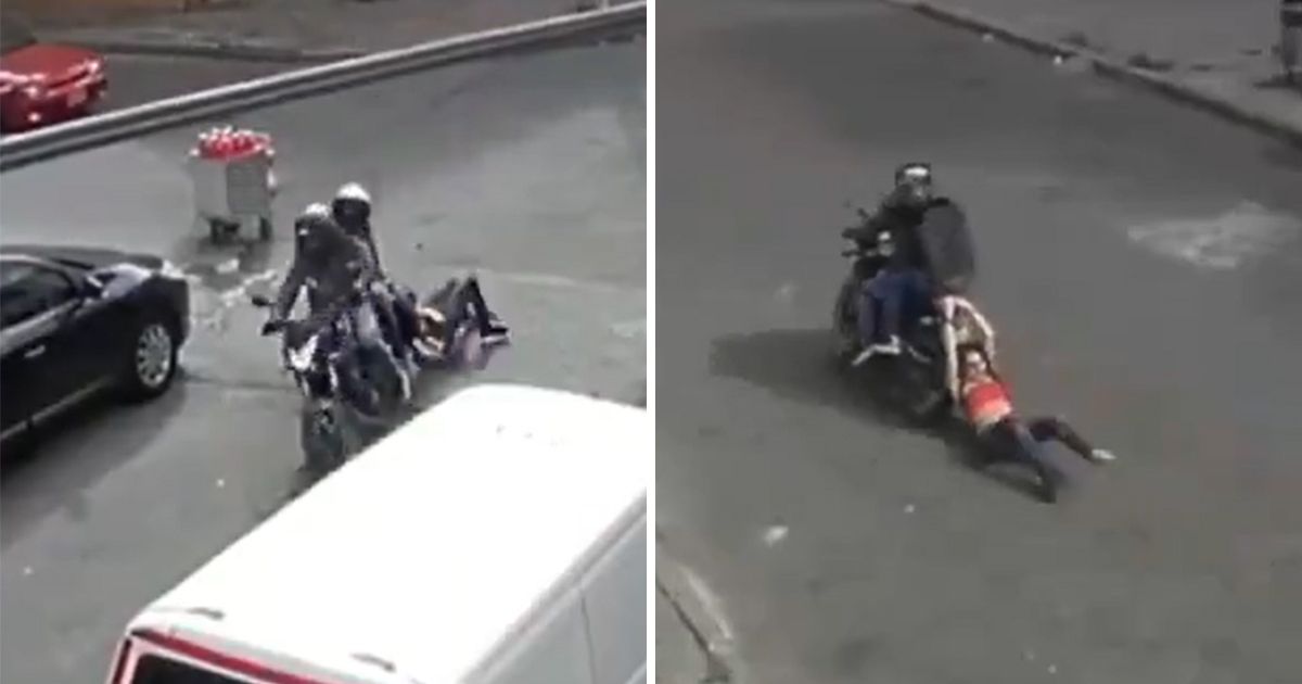 Devojci oteli torbu, pa je motorom vukli niz ulicu: Završila s teškim opekotinama, kamera sve ...