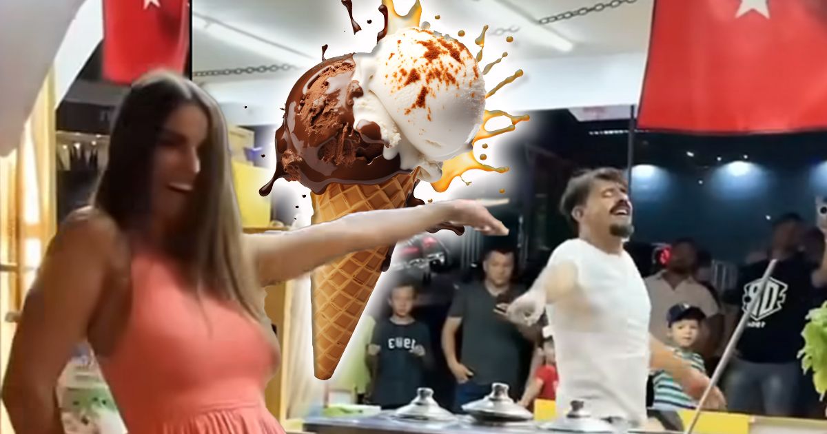 Srpkinja zaplesala sa Turčinom da dobije sladoled? Vesela devojka igra ...