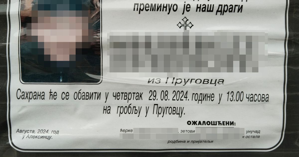 Nije ga ubila svinja: Razotkriveno kako je meštanin sela kod Aleksinca ...