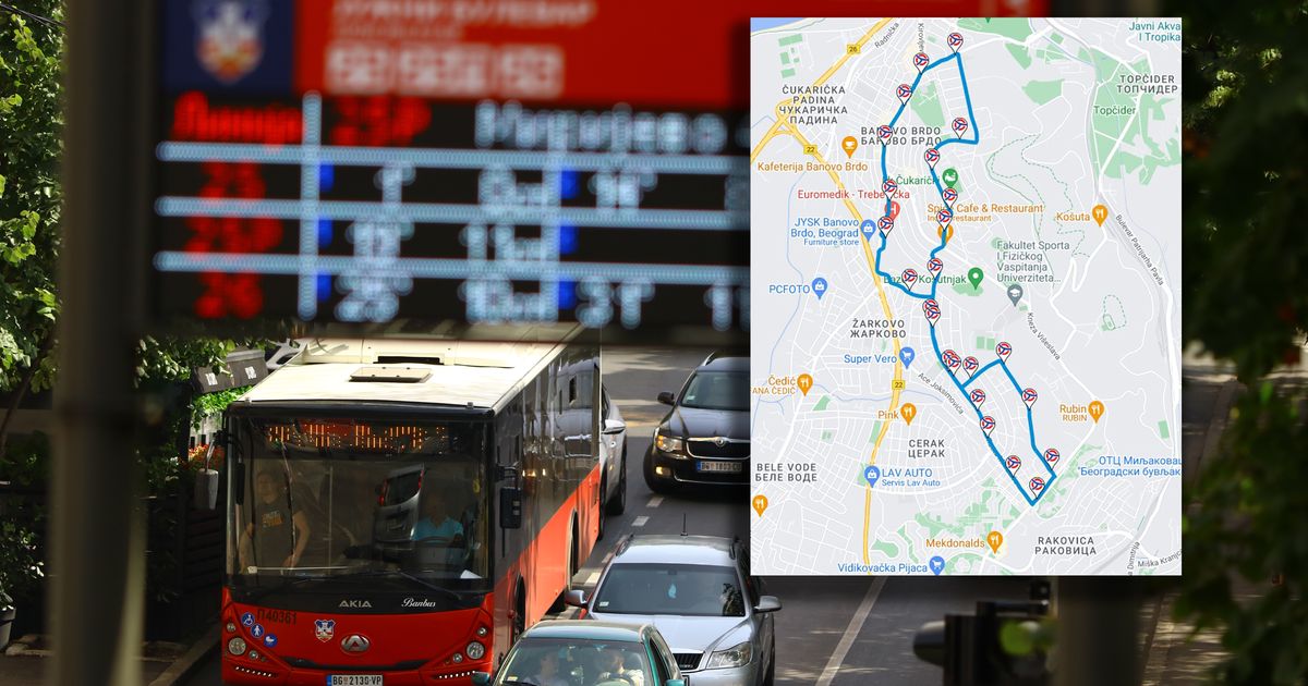 Najluđa kružna linija kao zmijica u "nokiji": Zašto je 57 zapetljana ...