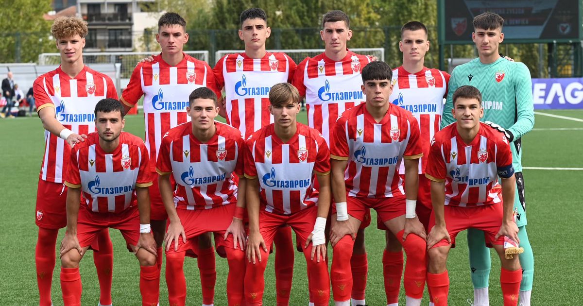 Omladinci FK Crvena zvezda - FK Benfika, Liga šampiona - Telegraf.rs