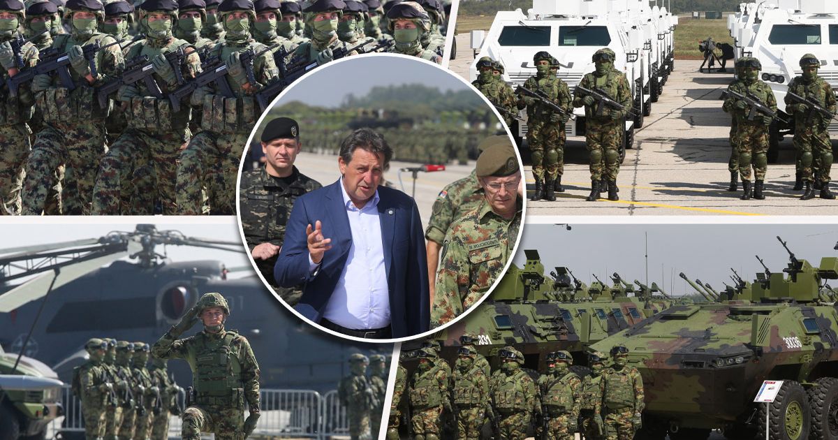 Ojačaćemo vojsku sa 12 novih "Rafala", prikazano i 500 dronova samoubica: Vučić na spektaklu u ...