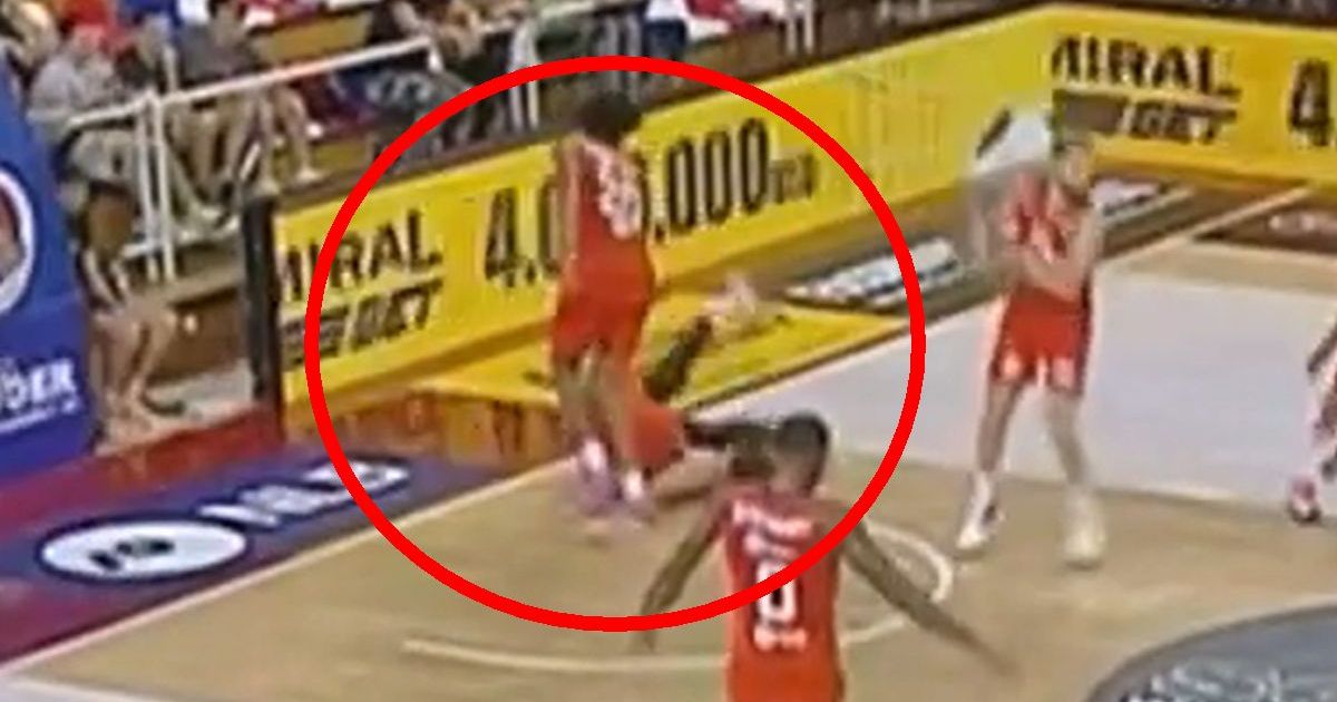 Jezivo! Košarkaš pao na glavu u Železniku, lekari mu spasavali život, svi se molili, navijačica ...