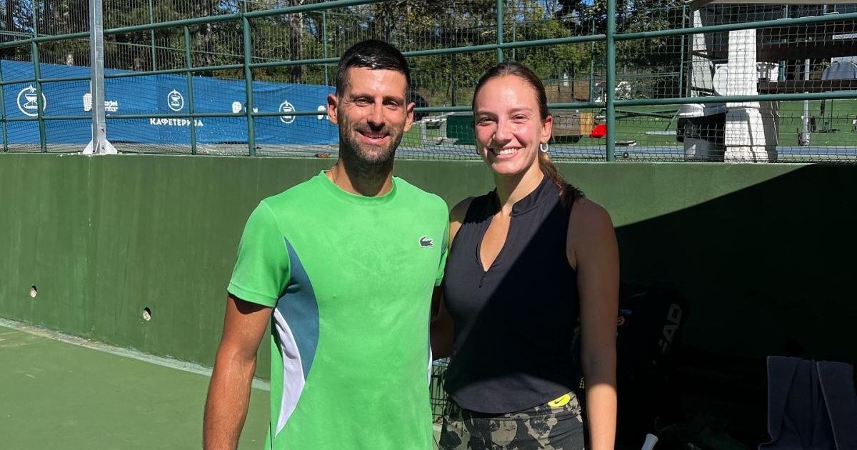 Srpska teniserka na treningu sa Đokovićem u Beogradu: Mnogi su je ...