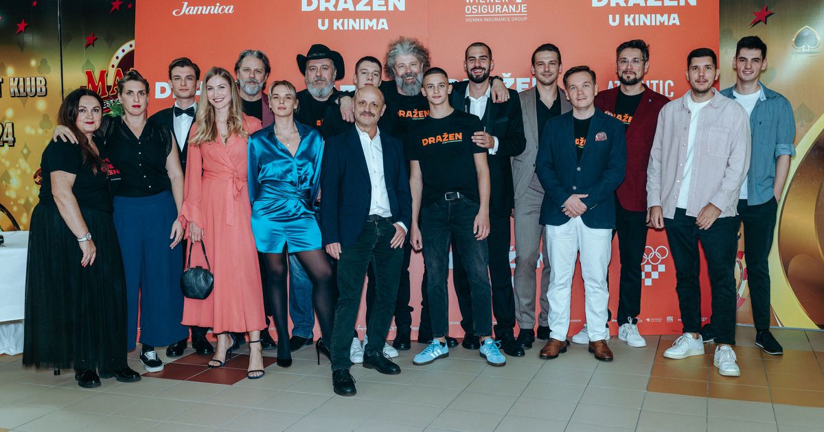 Bili Šerbedžija, Kekin..Zavirite na premijeru filma "Dražen" u Šibeniku ...