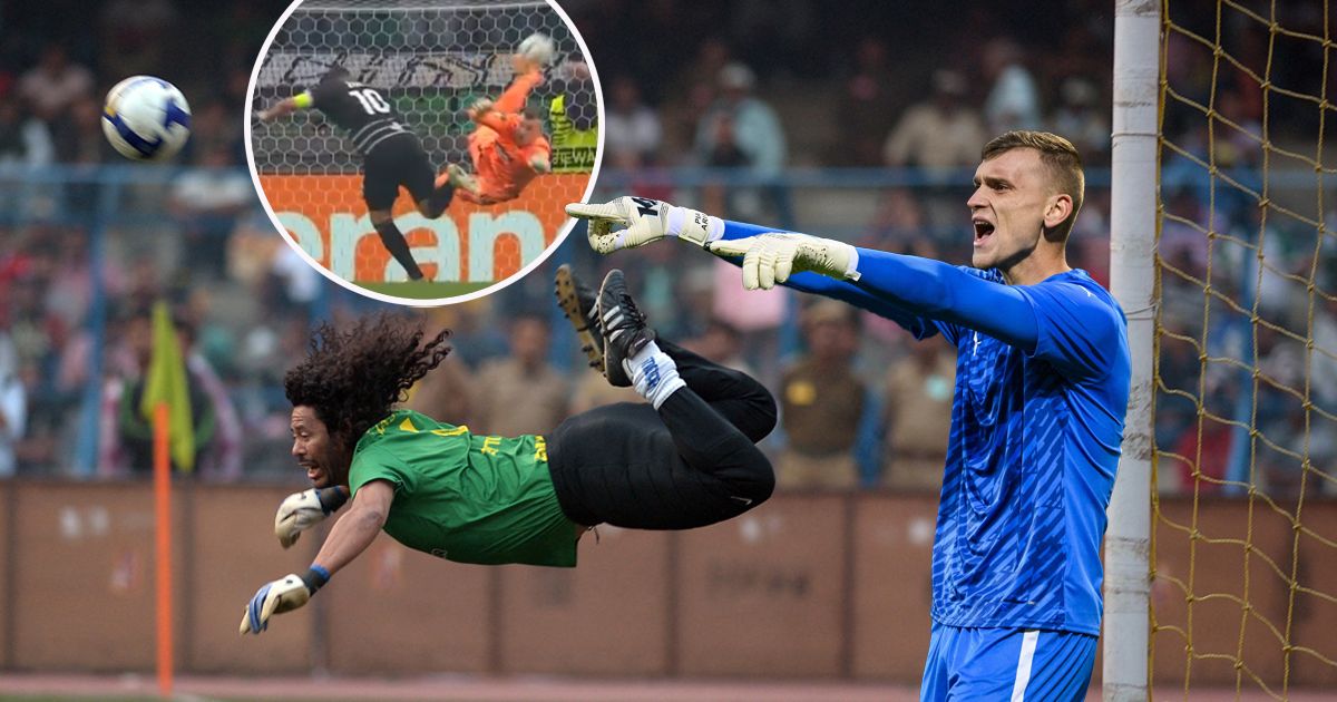 U Zvezdi ga hteli umesto Borjana, sada je izveo "škorpiona" i stao rame ...