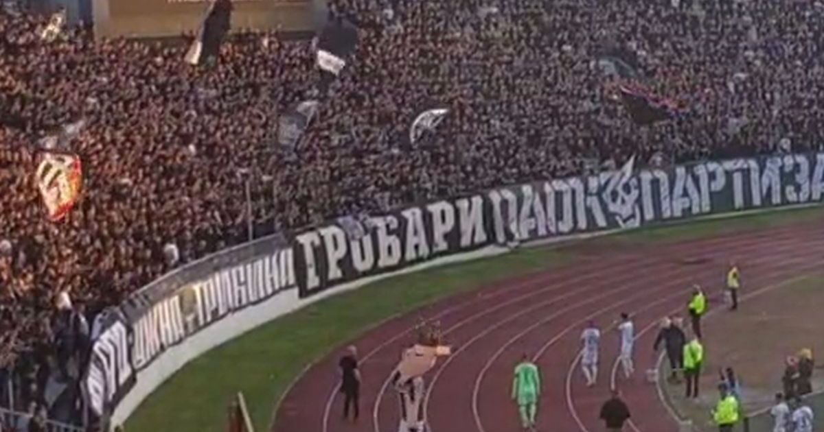 Grobari pozvali fudbalere do južne tribine: Pogledajte kako su igrači ...