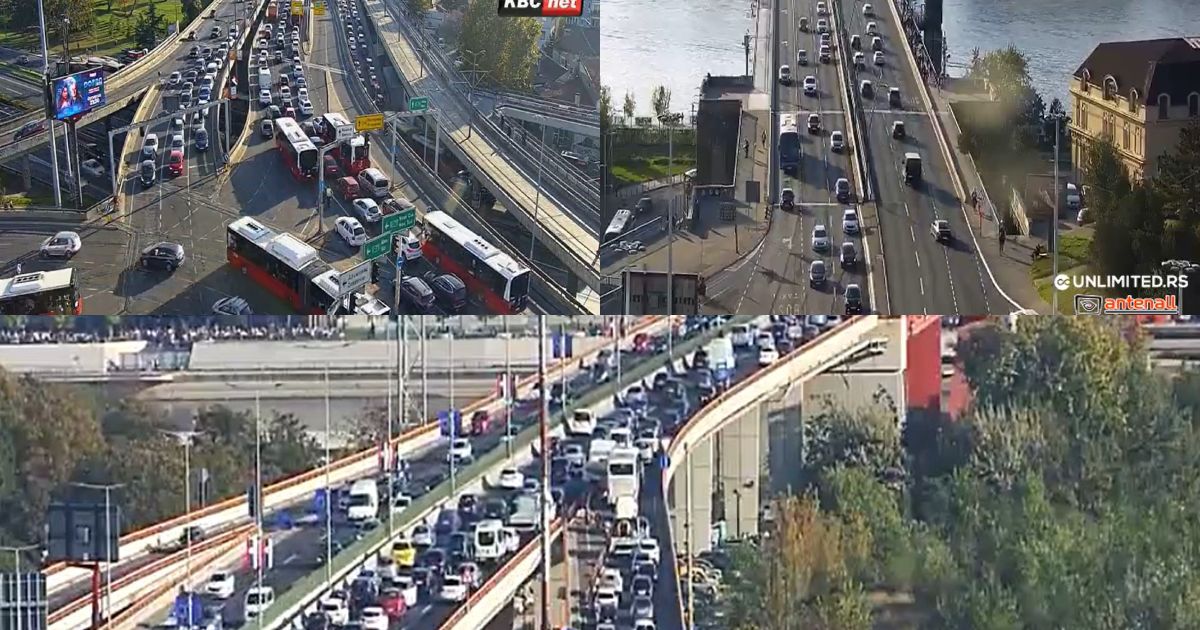 Na auto-putu lančani sudar, Autokomanda blokirana! Beograd paralisan ...