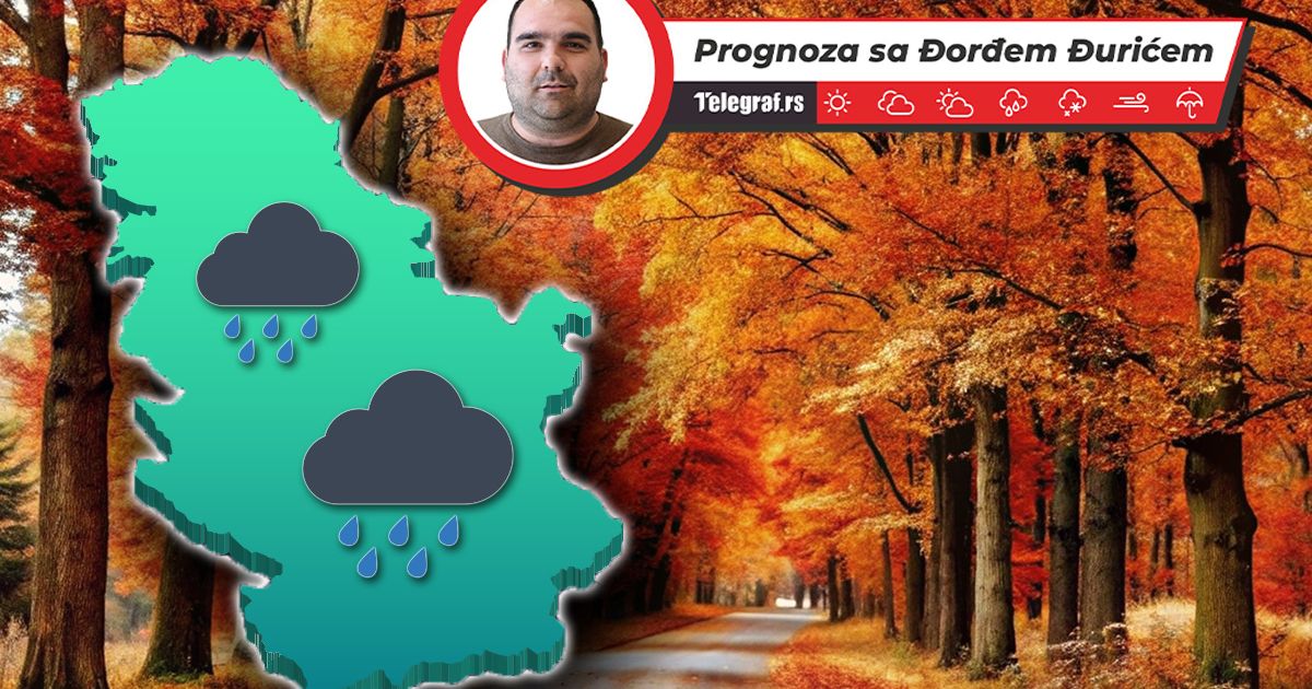 Nevreme stiže u Srbiju, EVO i kada: Temperatura pada za 15 stepeni ...