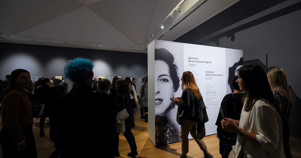 Otvorena izložba “Dualnost Milene Pavlović Barili” u Muzeju savremene umetnosti - Telegraf.rs