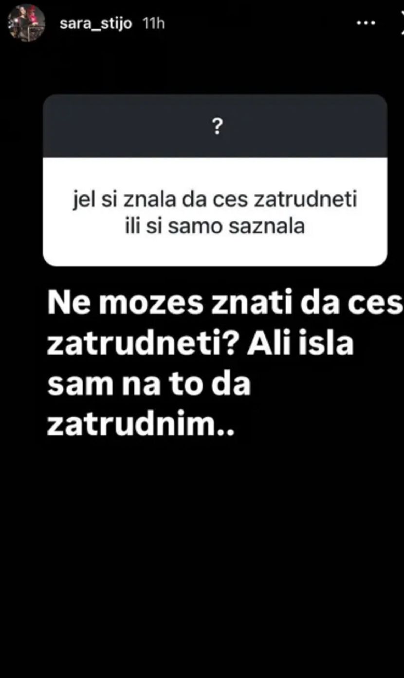 Zadrugarka zatrudnela sa 19, sada pokazala partnera: Snimila ga uz ...