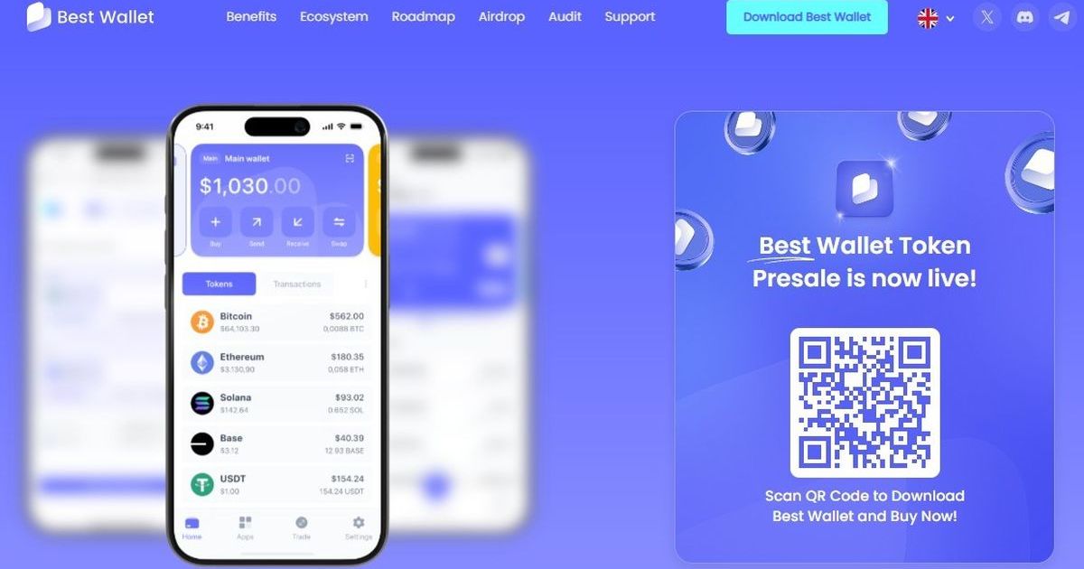 Pretprodaja $BEST Wallet tokena počinje u Best Walletu – osigurajte ...