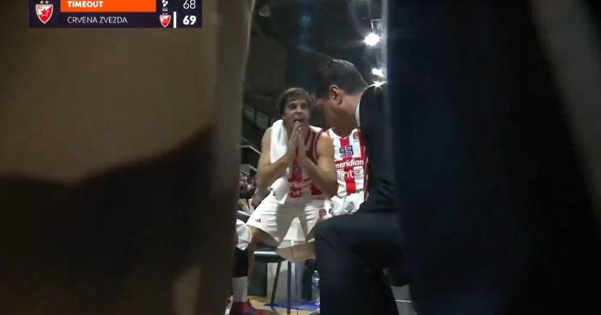 Ovo niste mogli da vidite na TV: Teodosić "molio" Sferopulosa na ...