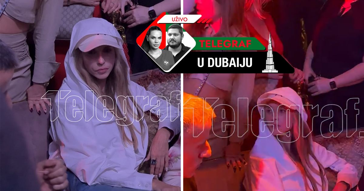EKSKLUZIVNI SNIMAK Sandre Meljničenko iz Dubaija! Krila se ispod dve ...