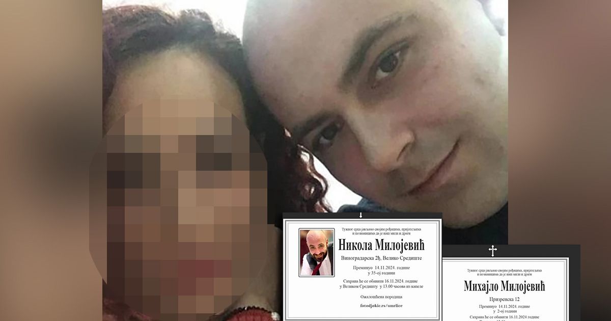 Majka danas sahranila sinčića (2) kog je otac namerno odvezao u smrt: Njena poslednja objava će ...