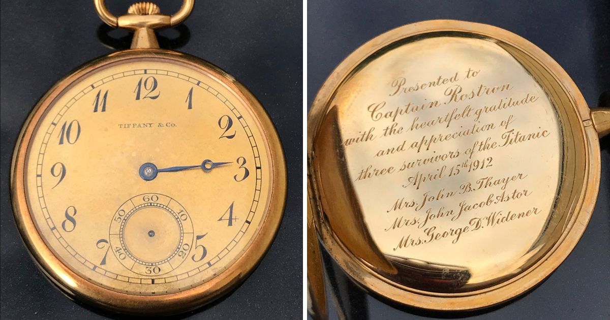 Ovaj sat je pripadao kapetanu koji je spasio više od 700 putnika Titanika: Prodat za skoro dva ...