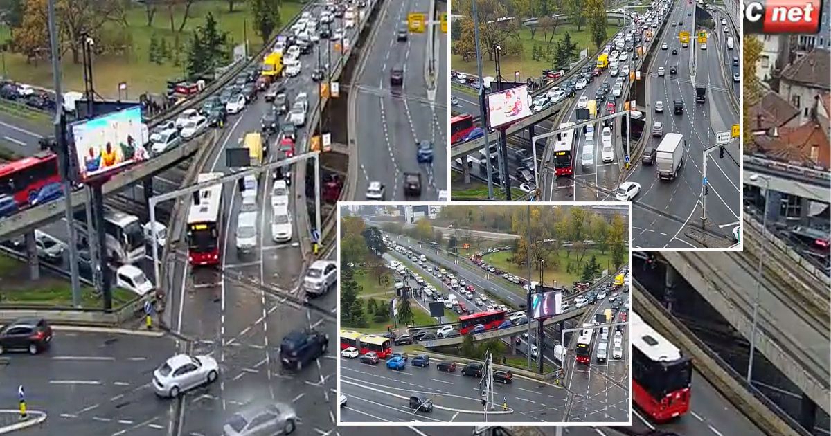 Autokomanda paralisana: Dugačke kolone u smeru ka gradu i auto-putu ...